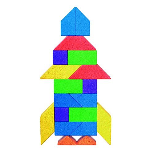 Anker Stone Pattern Building Blocks (36 pieces) - Challenge & Fun, Inc.