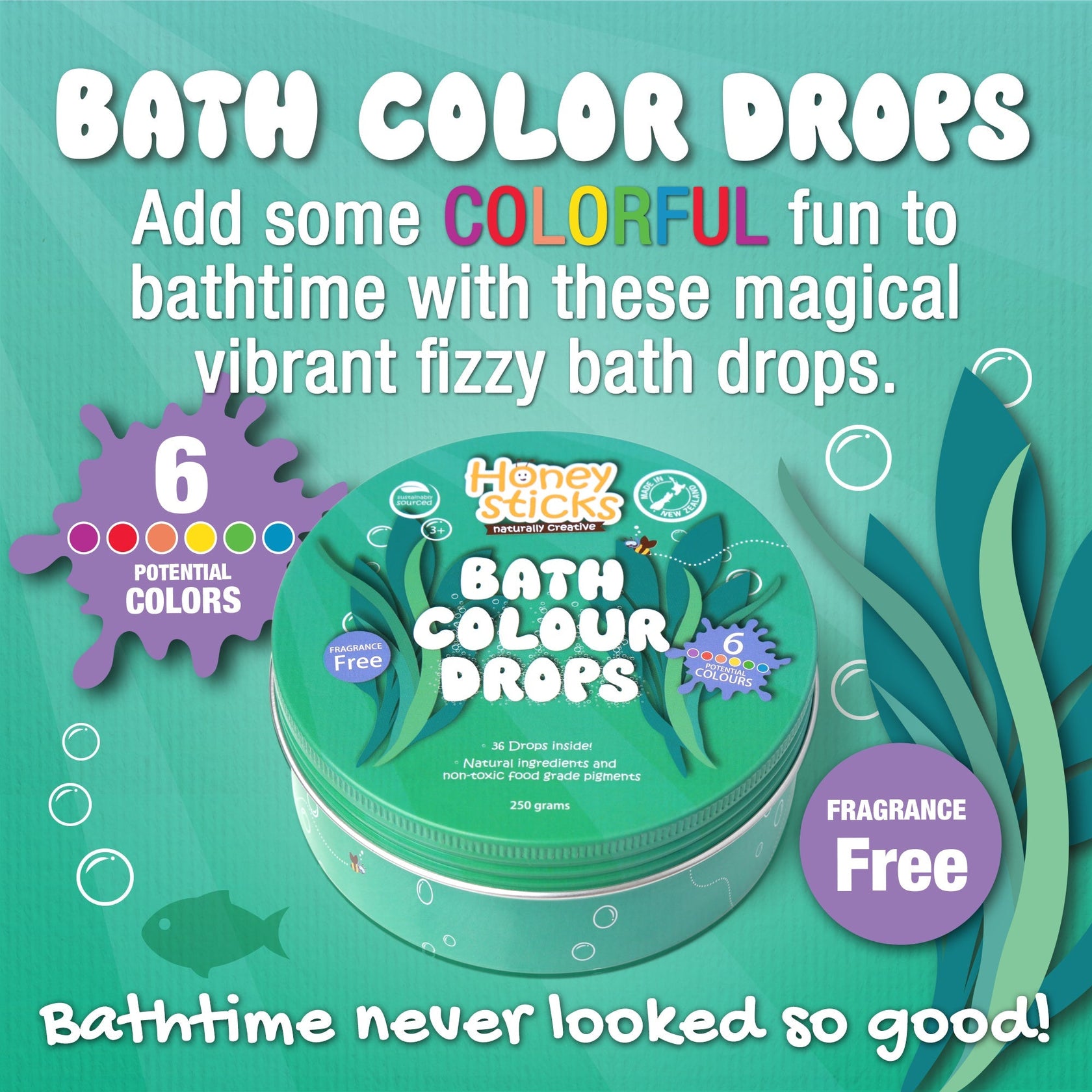 Honeysticks Bath Drops - Challenge & Fun, Inc.