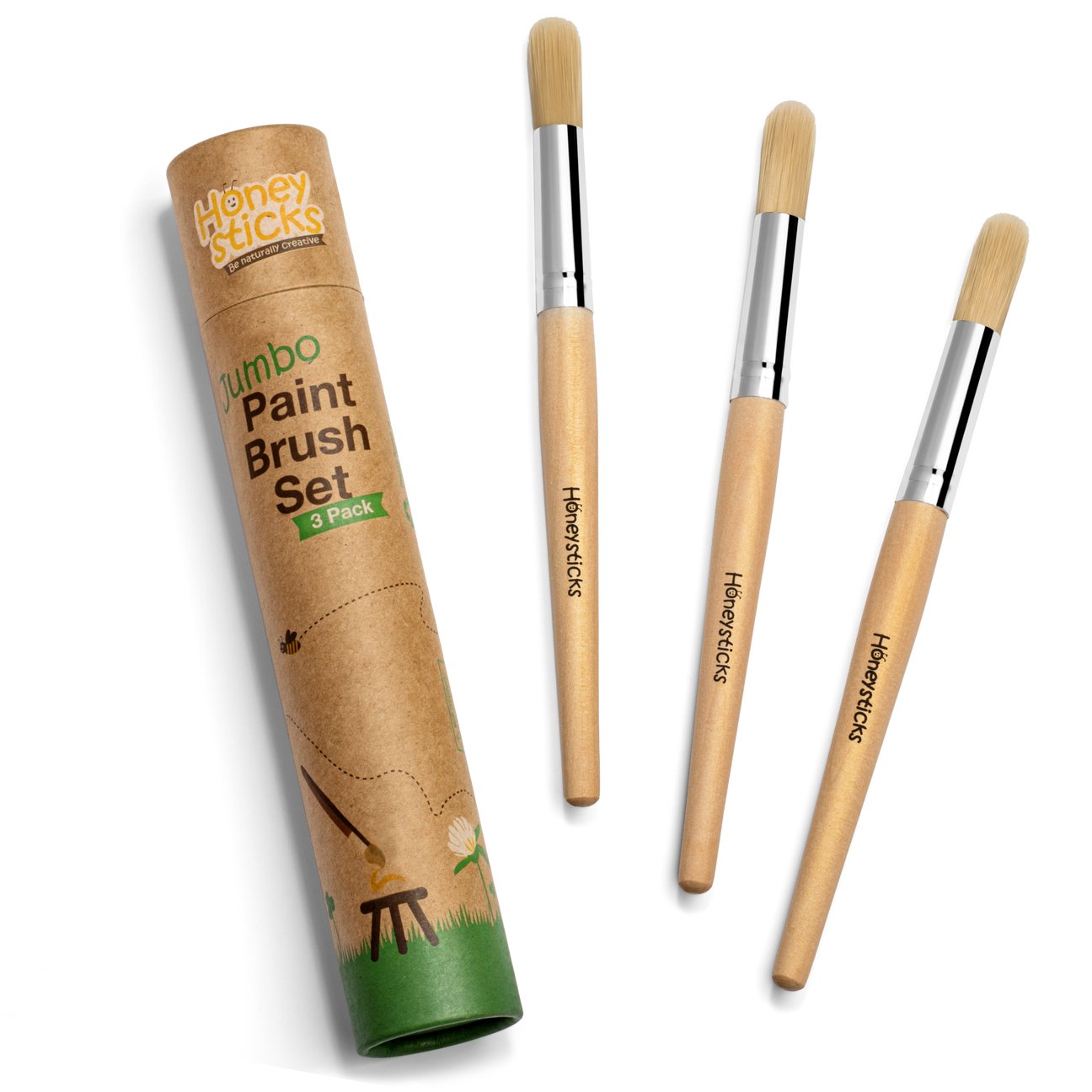 Honeysticks Jumbo Paint Brush Set - Challenge & Fun, Inc.