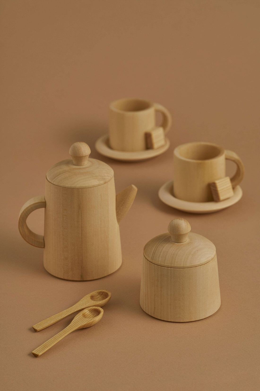 Raduga Grez Wooden Tea Set, Natural - Challenge & Fun, Inc.