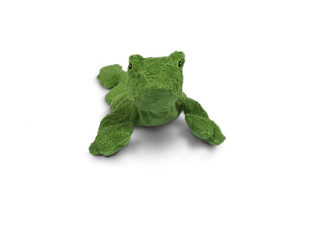 Senger Cuddly Organic Cotton Frog with Grape Seeds - Challenge & Fun, Inc.