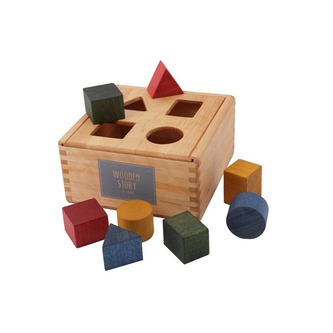 Shape Sorter Box - Rainbow - Challenge & Fun, Inc.